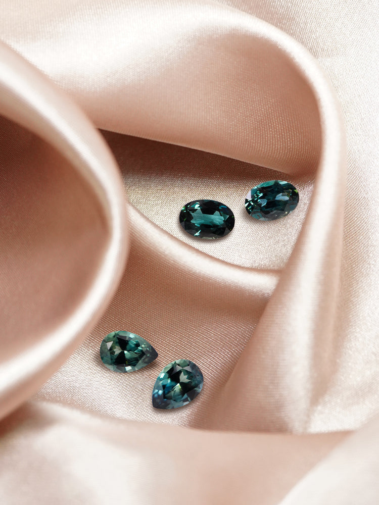 Peacock Charms -No Heat Teal Sapphire – Dynamic International