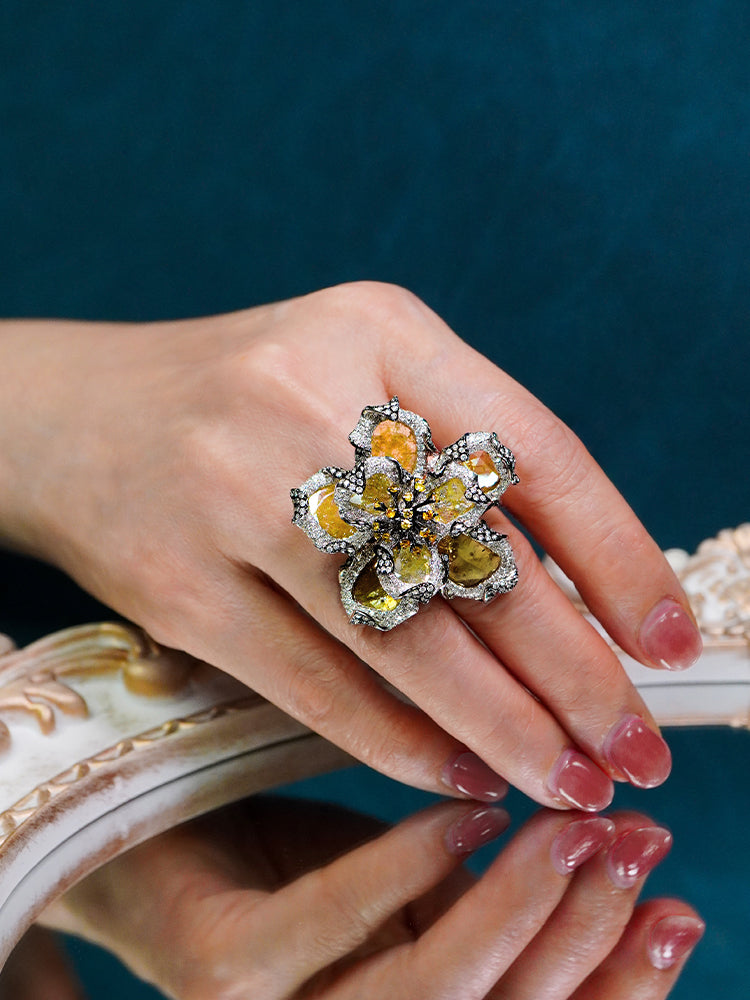 Diamond Memoirs - Slice Diamond Ring – Dynamic International