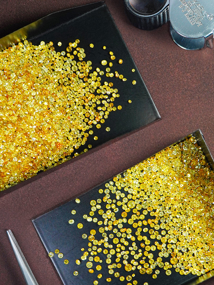 Zimmi Zimmi - Natural Yellow Melee Diamonds – Dynamic International